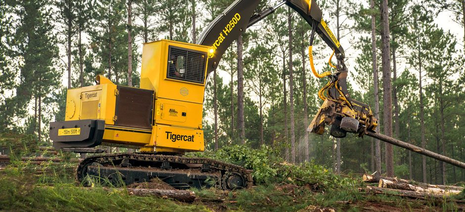 Track Harvester - Wajax - Tigercat