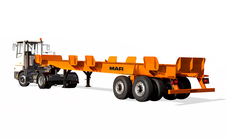 Versatile MAFI Container Chassis - Wajax - MAFI